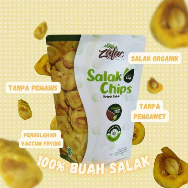KERIPIK SALAK ZALAC PREMIUM KEMASAN POUCH 52 GRAM | Lazada Indonesia