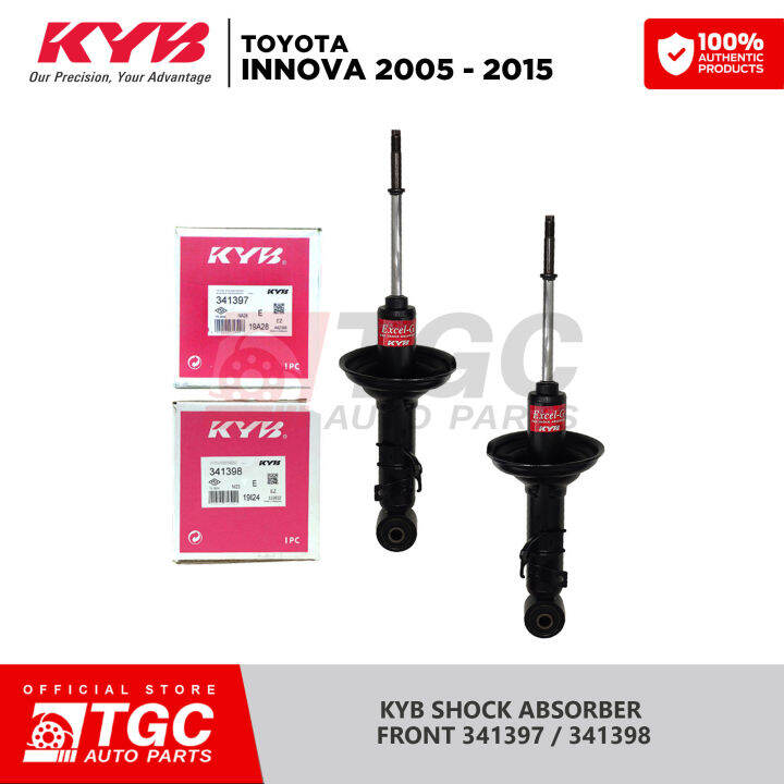 KYB KAYABA Excel G Rear Shock Absorber Toyota Innova Gas 2005 - 2015 ...