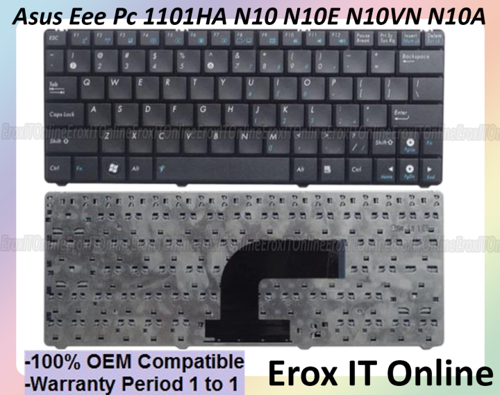 Asus Eee PC 1101 1101HA N10 N10J N10E N10JB N10JC N10VN N10A Series ...