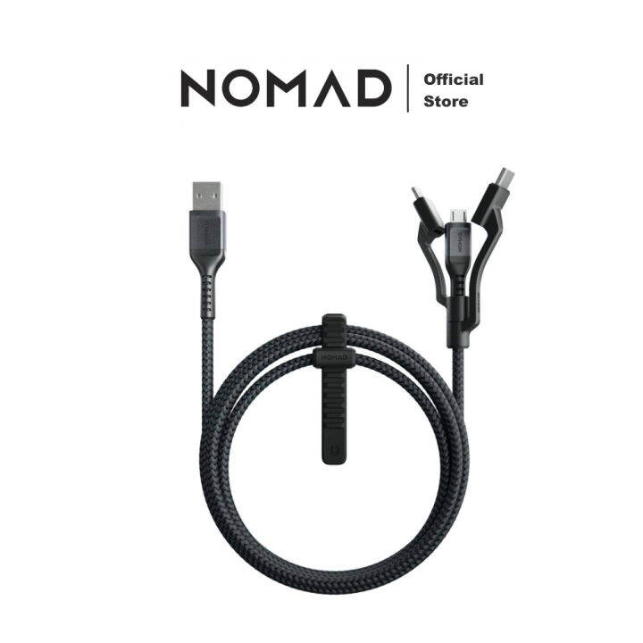 Nomad Universal USB-A/ USB-C Cable Kevlar 1.5M V2 | Lazada.co.th