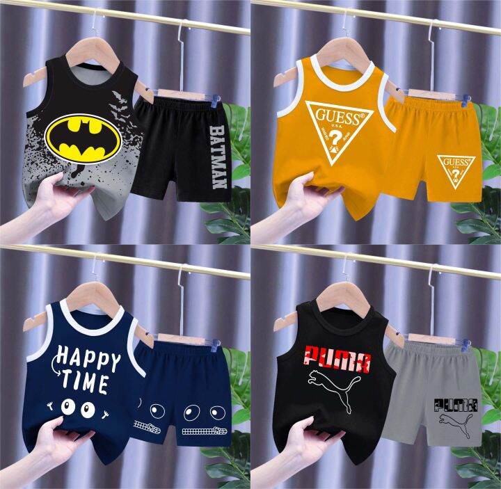 NEWZEE / BAJU ANAK SINGLET / SETELAN SINGLET ANAK LAKI LAKI USIA 0-4 ...