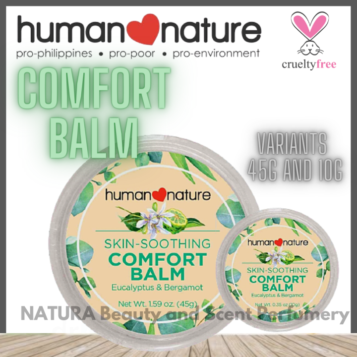 BESTSELLER HUMAN NATURE SKIN SOOTHING COMFORT BALM EUCALYPTUS AND ...