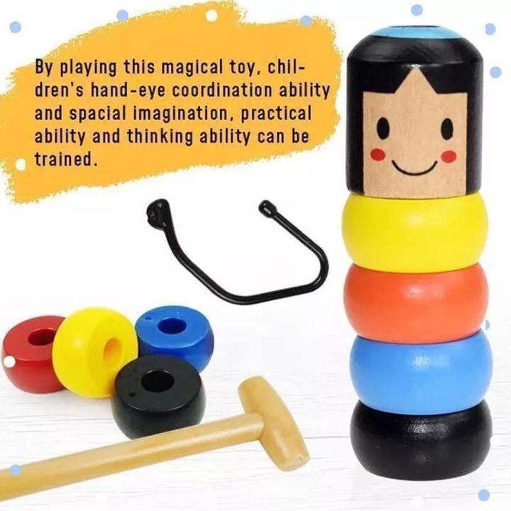 ไม้ของเล่นมายากลชายไม่แตกสำหรับเด็กใกล้เวทีอุปกรณ์เสริมกลอุบายวิเศษ ...