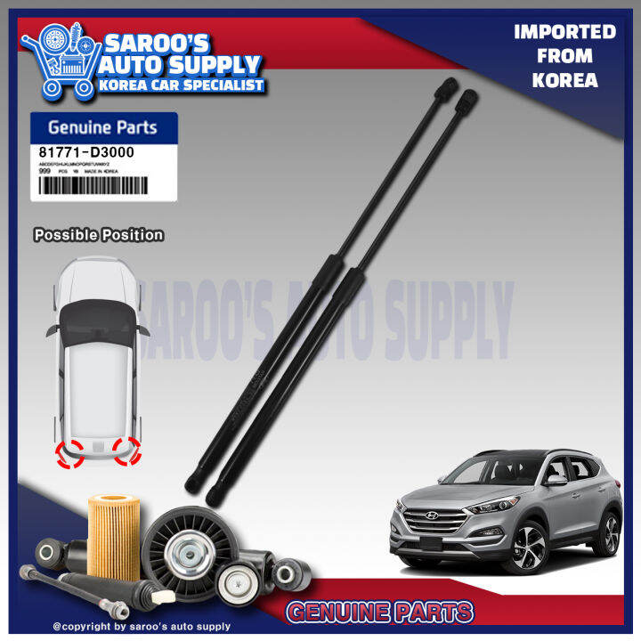 [Genuine] Tailgate Lifter Set / Trunk Door Stop SET For Tucson (16-22 ...
