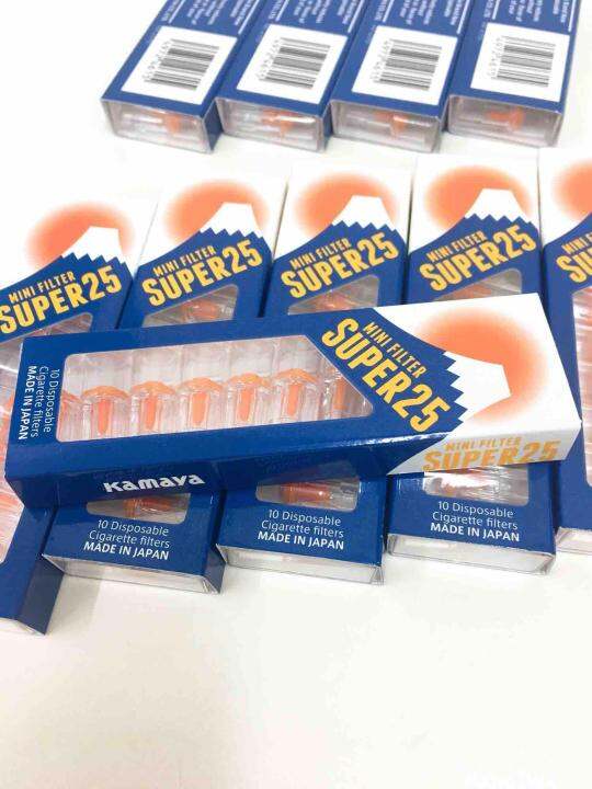 Kamaya Mini Filter Super 25 packs of 10 | Lazada