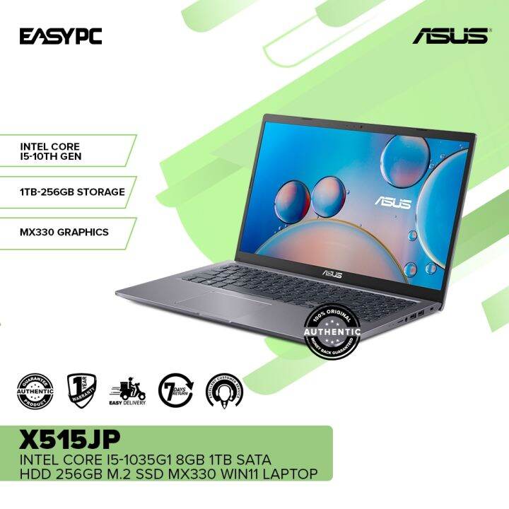 X515JP-EJ400W In Core i5-1035G1 8GB 1TB SATA HDD 256GB M.2 SSD NVIDIA ...
