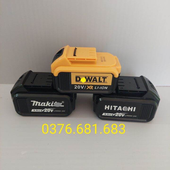 Pin Máy Siết Bulong, Máy Khoan Pin De.Wat, Ma ki.ta, Hitachi 20V 10 ...