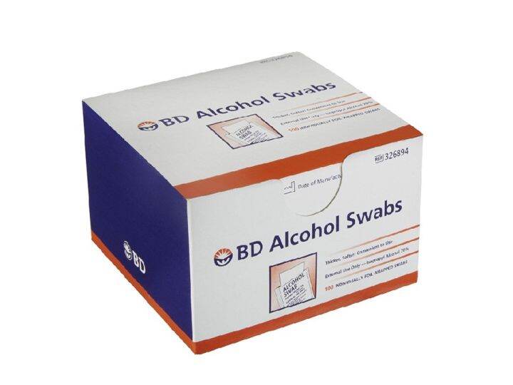 BD Alcohol Swab (100s) | Lazada