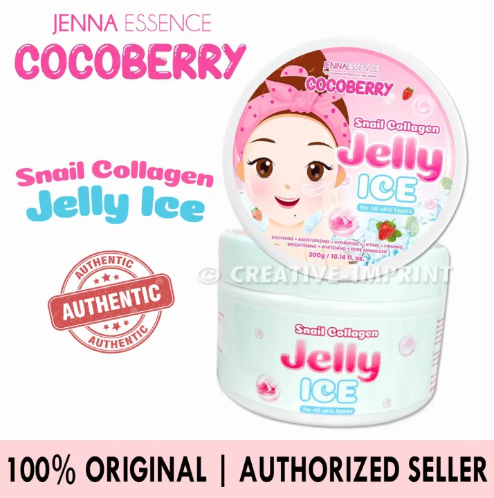 Jenna Essence Cocoberry Snail Collagen Jelly Ice 300g (Authentic ...