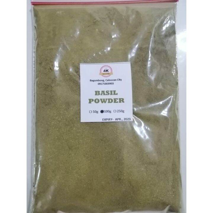 new PURE Basil Powder 50g, 100g, 250g | Lazada PH