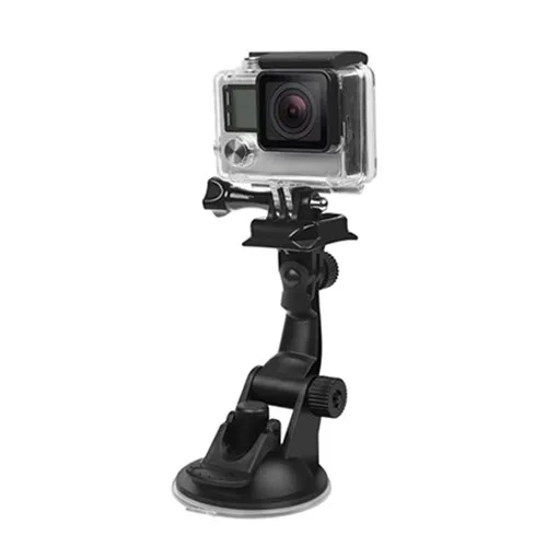 ยิงกล้องแอคชั่นมินิถ้วยดูดสำหรับ Hero 8 7 5สีดำ SJ7 4K H9 Go Pro 7 ...