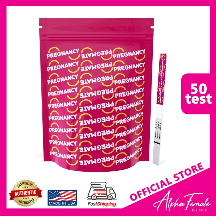 D\lPregmate 5 Days Sooner Early Result Pregnancy Test Kit, 50 Pregnancy ...