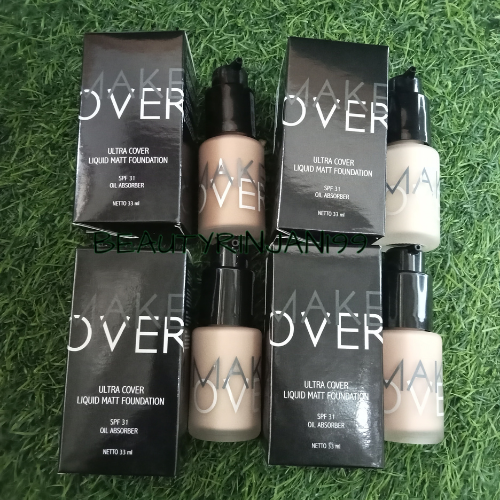MAKE OVER Ultra Cover Liquid Matte Foundation spf31 33ml /foundation ...