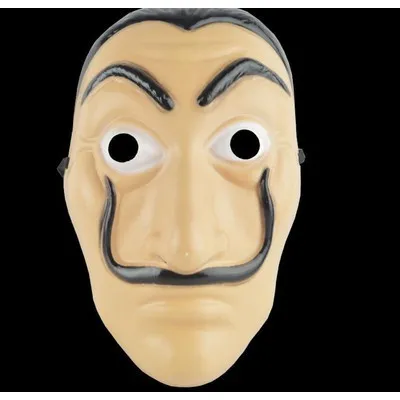 Salvador Dali Money Heist The House Of Paper La Casa De Papel Halloween ...
