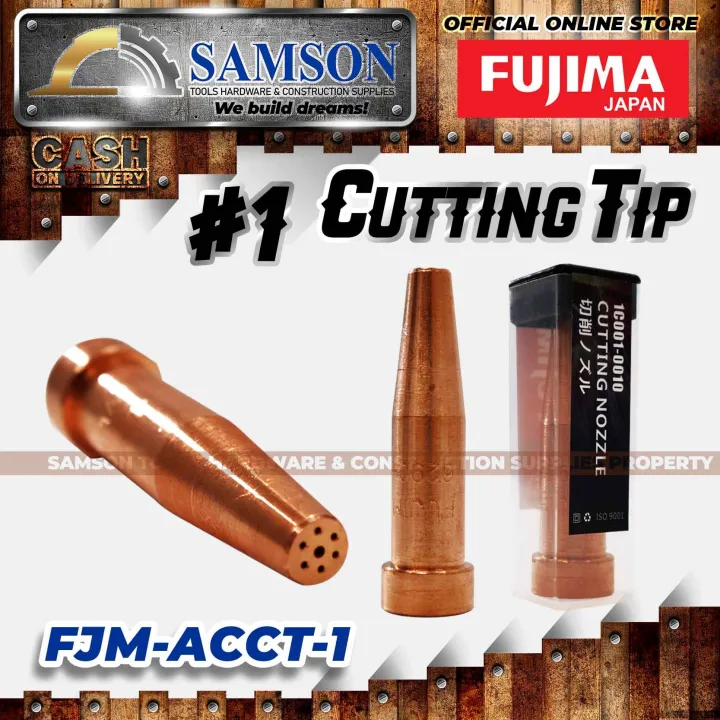 FUJIMA Japan AC Acetylene Cutting Tip (No.1, No.2, No.3, No.4, No.5 ...