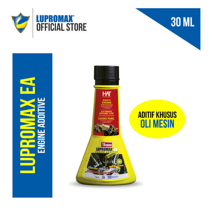 Lupromax Engine Additive 30 ML - Meningkatkan Daya Lubrikasi Pelumas ...