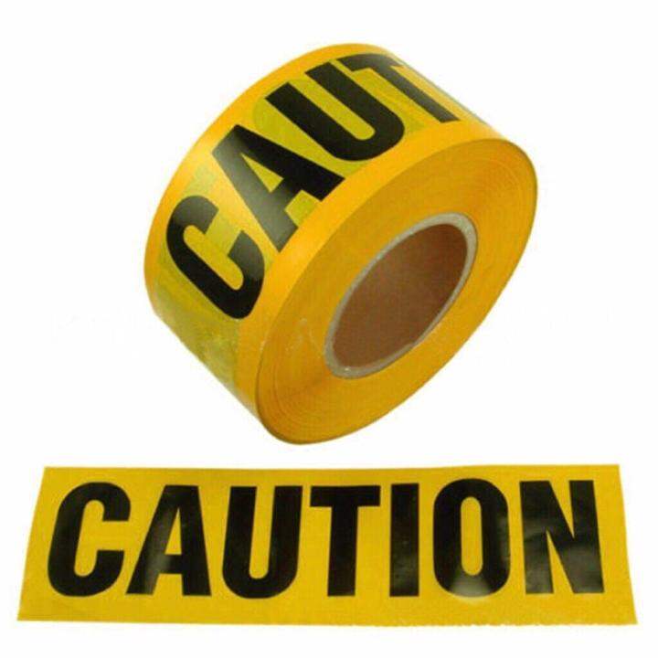 Caution Barricade Tape 3 inch x 300m | Lazada PH