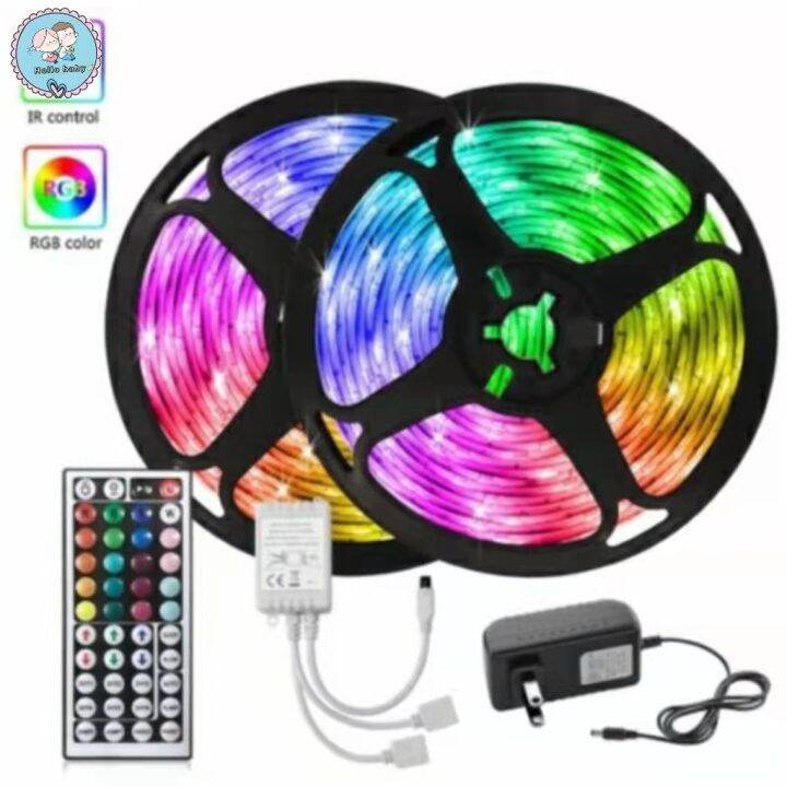 10M Strip Light 600LEDS 100% Original Lucky LED RGB Strip Light SMD 3528 Flexible Light | Lazada PH