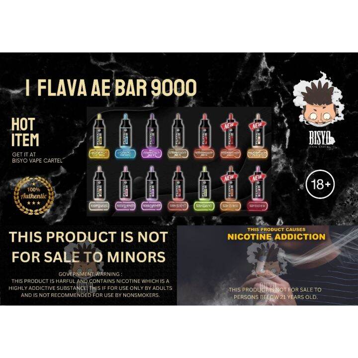 [Legit] Flava AeBar 9000 | Lazada PH