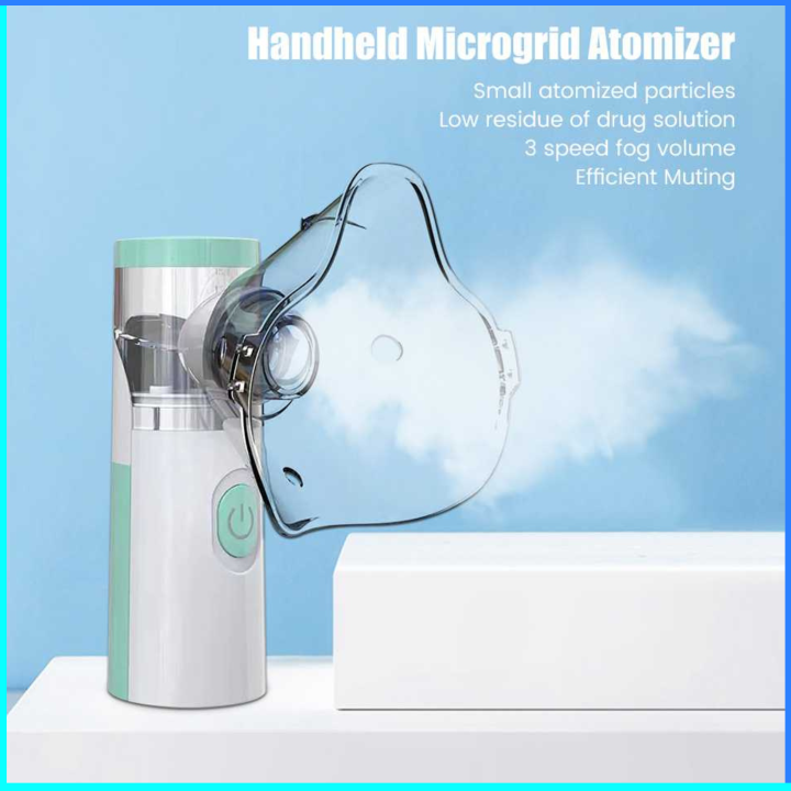 COD SUOLAER Alat Terapi Pernapasan Handheld Nebulizer Inhaler Atomizer ...