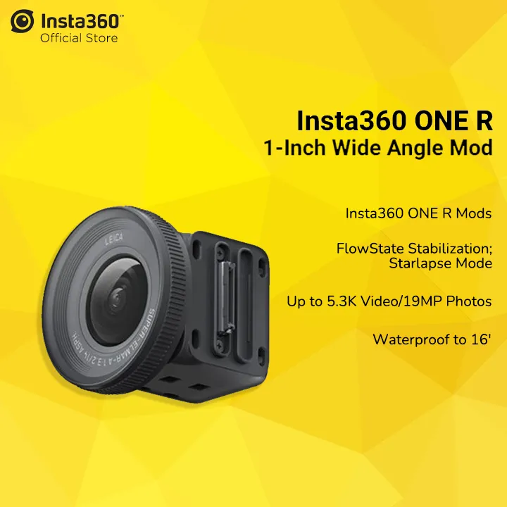 Insta360 ONE R 1 Inch Lens Wide Angle Mod Leica | Lazada Indonesia