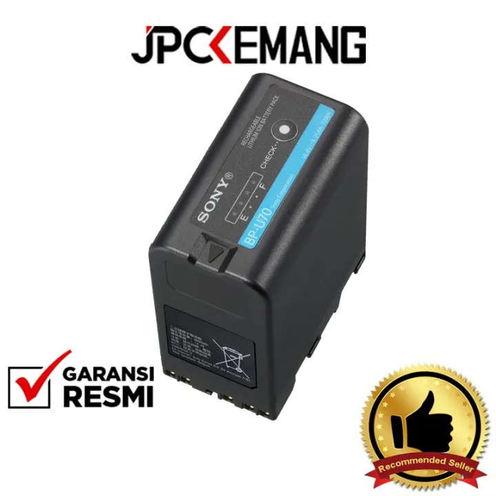 Sony BP U70 Lithium Ion Battery Sony Camcorders Sony BPU70 JPC KEMANG ...