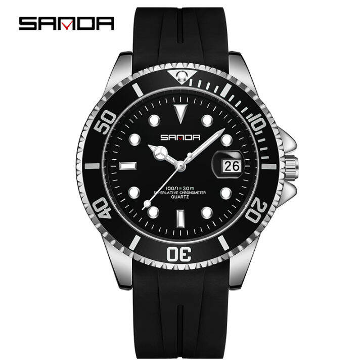 Sanda Water Ghost Series Business Fashion Mechanical Movement Luminous ...