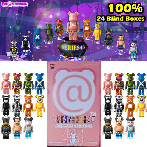 BEARBRICK 100% SERIES 45 - 24 Blind Boxes (TC) | Lazada.co.th