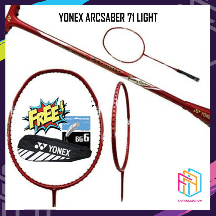 YONEX ARCSABER 71 LIGHT RUDY HARTONO RAKET ARC SABER 71 LIGHT | Lazada ...