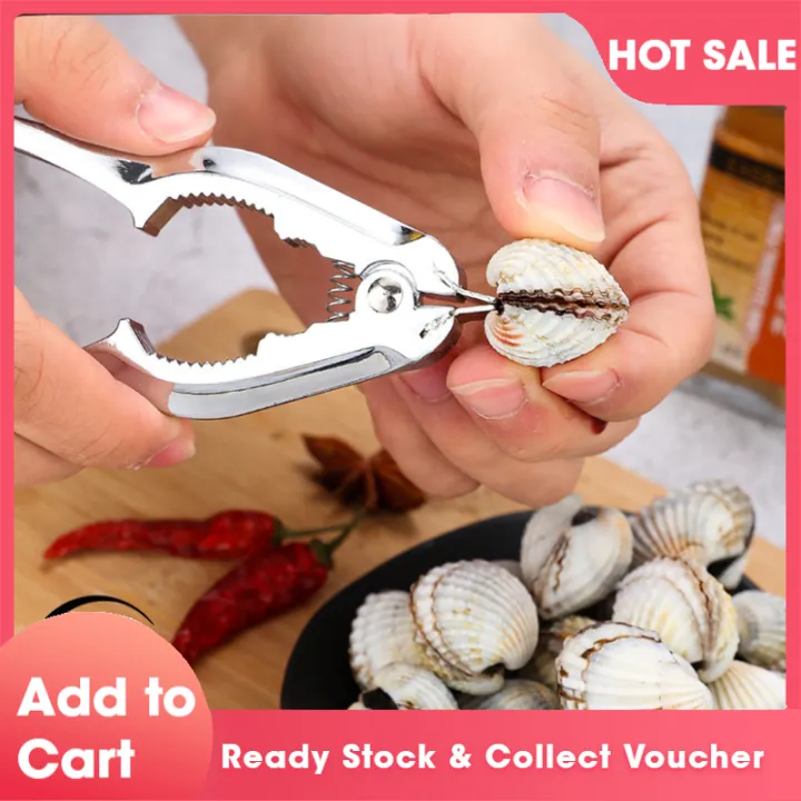 【Hot Sale】Blood Clam Opener Crab Pliers Nut Cracker Multi Functional ...