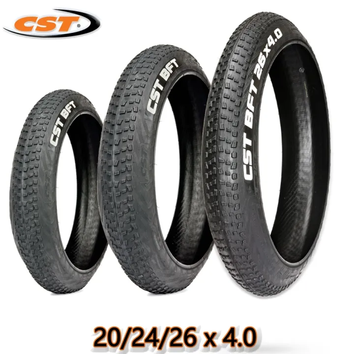 CST 20X4.0 24X4.0 20/24 Inch Electric Snowmobile Beach Bicycle Tire Anti-Slip Fat Tire Bicycle ...