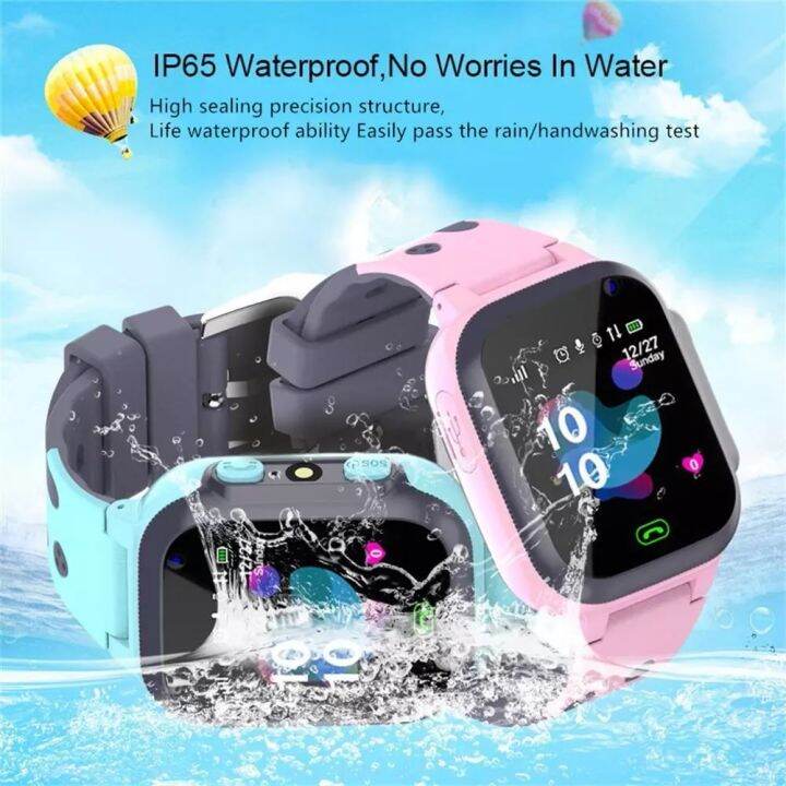 LT21 4G GPS WIFI Video Call SOS IP67 Child Smart Camera Monitor Tracker ...