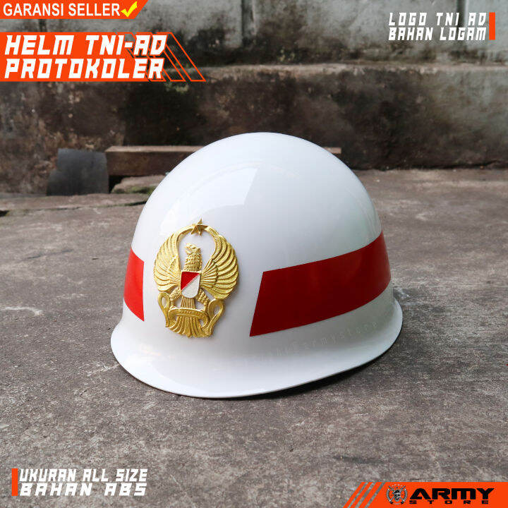 Helm Protokoler Logo TNI AD | Lazada Indonesia