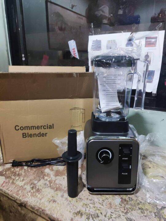 Commercial Blender POWERFUL 1800-2000 WATTS heavy duty HONEYSON | Lazada PH