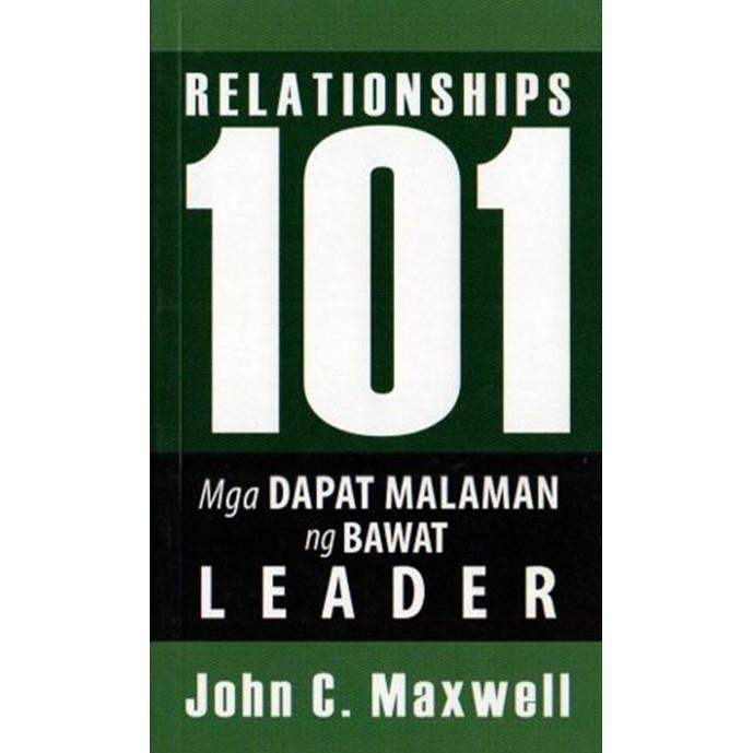 PCBS Relationship 101 Tagalog Version by John C. Maxwell (7 x 4.3 x 0.3 ...