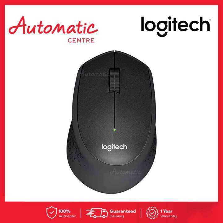 Logitech M331 Silent Plus Black Wireless Mouse 1000 DPI 2.4GHz | Lazada PH
