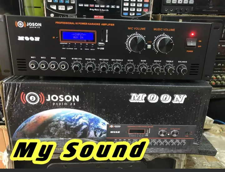 Joson Moon Simi Powered Amplifier with Platinum DM-8000 microphone ...