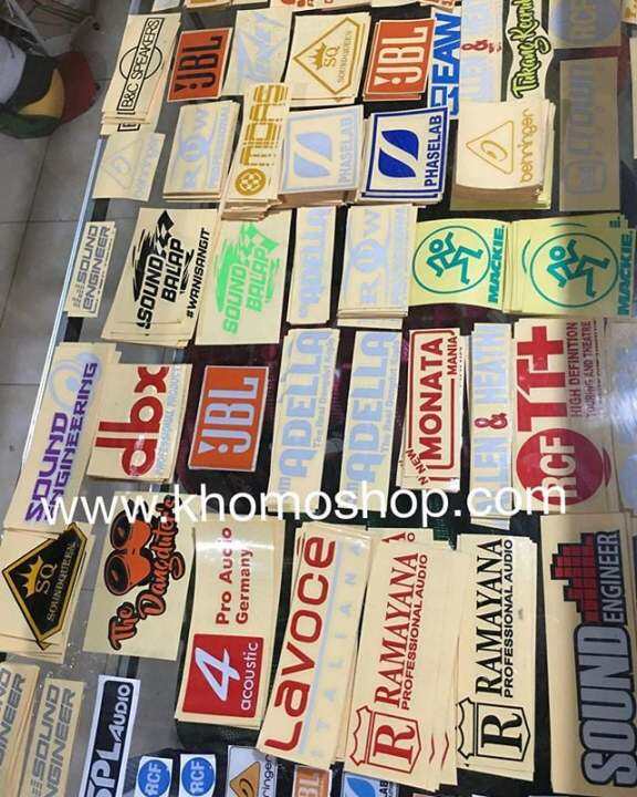 STICKER CUTTING TIMBUL AUDIO SOUND SYSTEM MIX ISI 12 | Lazada Indonesia