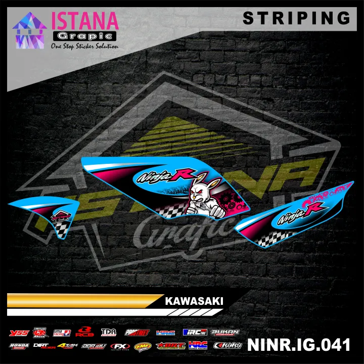 Sticker Striping NINJA R 150 - Sticker Striping Variasi Motor NINJA R ... Sticker Striping NINJA R 150 - Sticker Striping Variasi Motor NINJA R ...