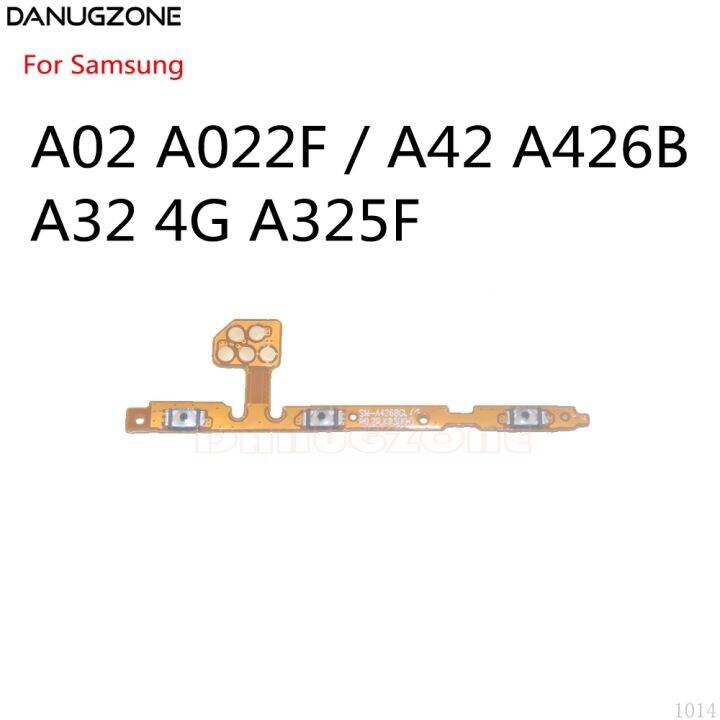 Power Button Switch Volume Button Mute On / Off Flex Cable For Samsung ...