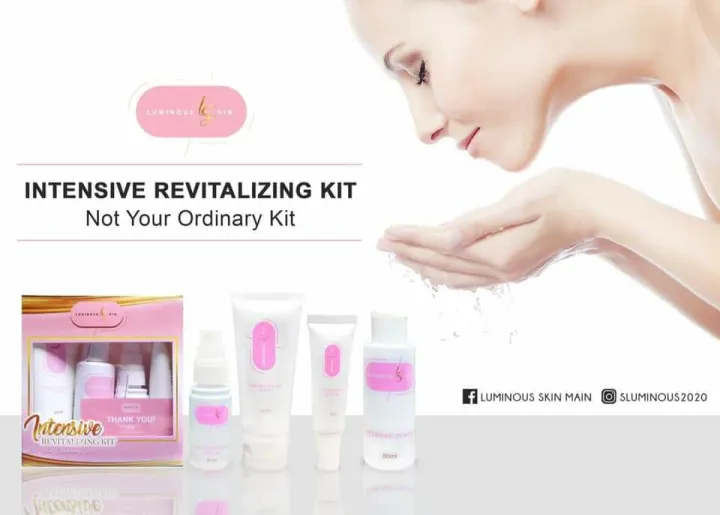 luminous Skin Intensive Revitalizing kit ( for Pinkish Glowing Skin)100 ...