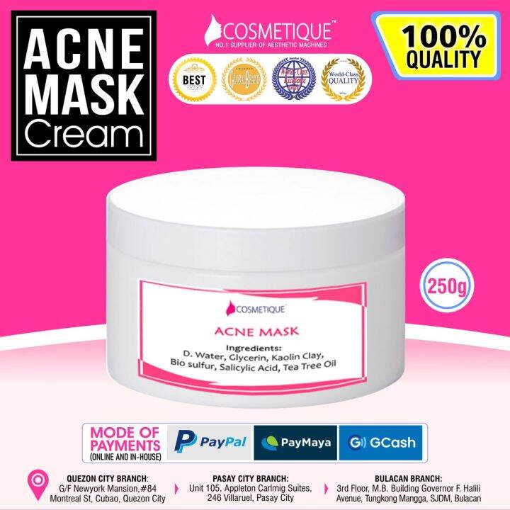 Acne Mask for Acne Facial Treatment 250g | Lazada PH