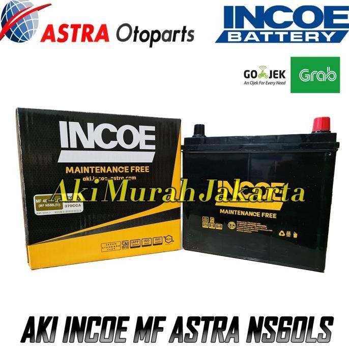 Aki Mobil Mitsubishi Grandis INCOE MF Astra NS60LS Aki Kering 12V 45Ah | Lazada Indonesia