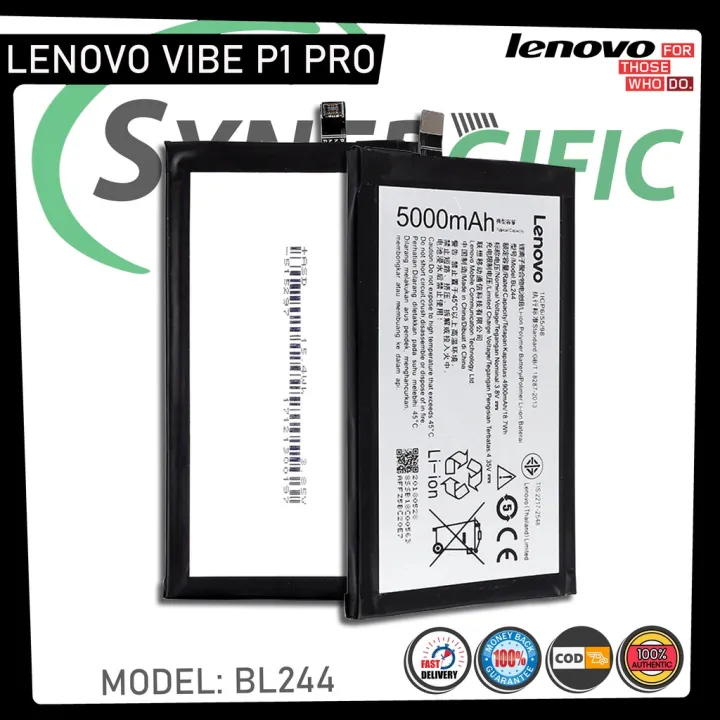 Original VIBE P1 PRO Battery Original, P1C58, P1C72 Model: BL244 ...