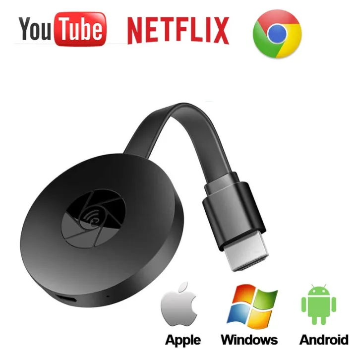 Chromecast 4K TV Streaming Wireless Miracast Google HDMI Dongle Display ...