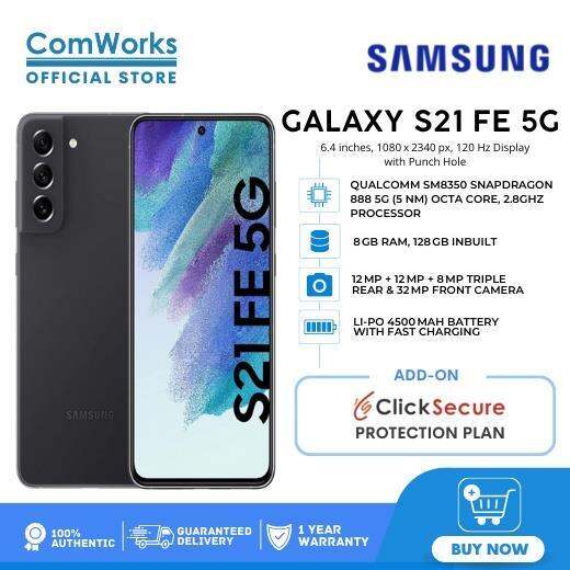 ComWorks Official Store Samsung Galaxy S21 FE 5G 128GB / 8GB 6.4 inches ...