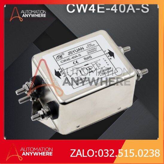 Bộ lọc điện, bộ lọc nguồn, lọc nhiễu điện lọc nhiễu điện từ noise filter 40A CW4E-40A-S | Lazada.vn