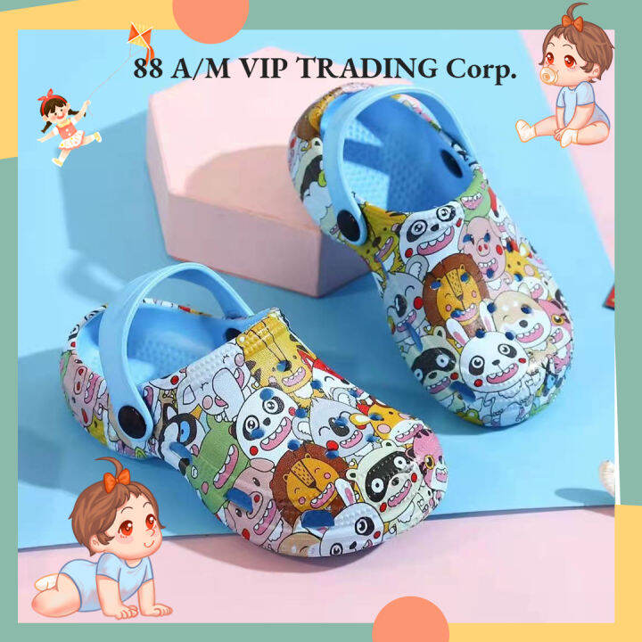 𝟖𝟖 𝐀𝐌 Cute Fashion Clog Sandal for kids Outdoor Beach Slipper for kids ...
