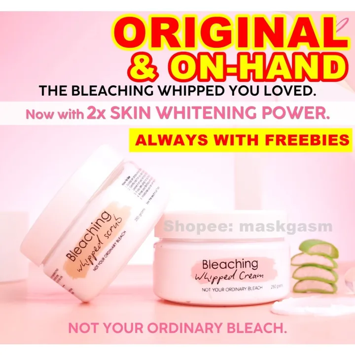K-Beauté BLEACHING WHIPPED SCRUB Not your Ordinary Bleach by Kristine ...