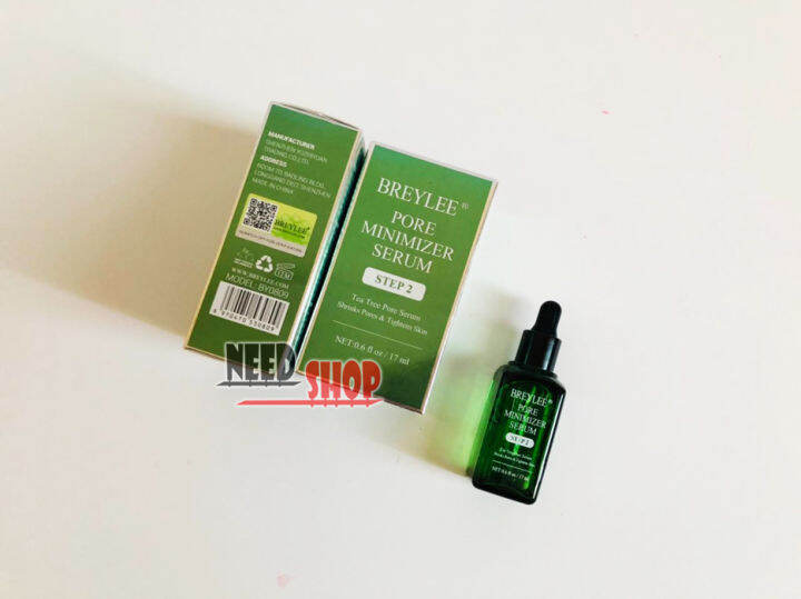 STEP 2 SERUM BREYLEE PORE MINIMIZER TEA TREE PORE / PENGECIL PORI 17 ML ...